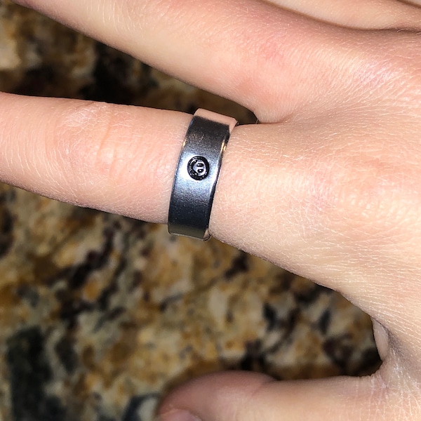 Smiley Face Ring, Custom Ring, Personalized Ring, Personalized Ring ...
