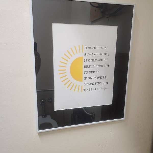 Amanda Gorman Poem Gold DIGITAL Download Print, Inspirational, Poetry ...