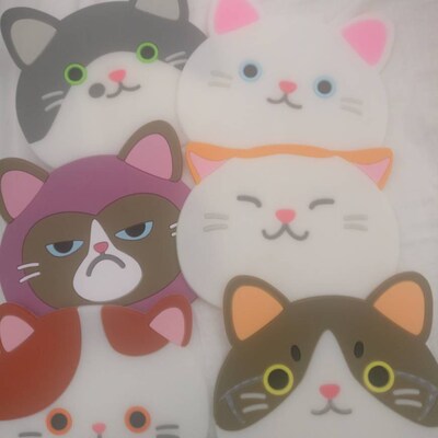 Cat Socks Ladies Cute Kitty Socks With Ears White With Cat - Etsy