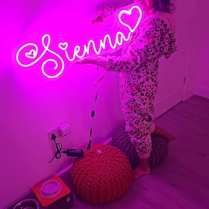Custom Neon Sign Name for Kids Bedroom, Neon Sign Led Light, Neon Sign ...