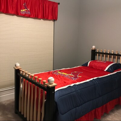 Big League Queen Size Baseball Bed Headboard & Footboard by Sporty Beds ...