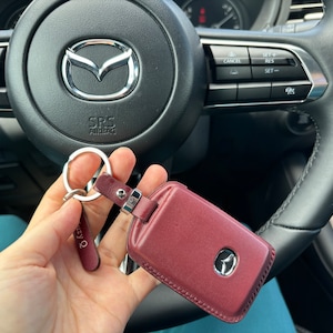 2023 2024 Mini Cooper S JCW Key Fob Cover, Leather Key Case for Keyless ...