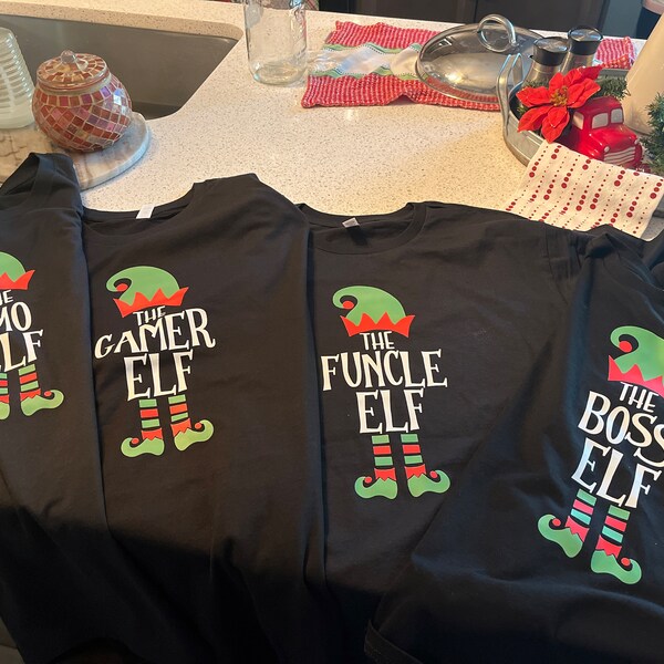 Custom the Elf Shirt, Custom Elf Shirt, Christmas Family Matching ...