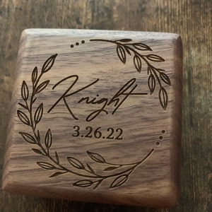 Walnut Wood Engraved Personalized Gift Keychain Gift for | Etsy