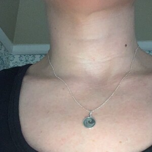 Sterling Silver Elemental Charm Necklace. Earth Element Charm. Fire ...