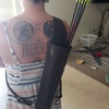 Semicircular, Laced Back Quiver With Lace-up Front - Etsy