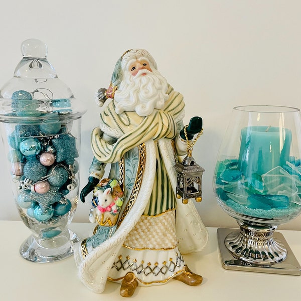 1977 Joe Zimmerman Blue Swirl Art Glass Perfume Bottle Paperweight ...