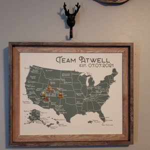 World Push Pin Personalized Map Custom Push Pin Map Travel - Etsy