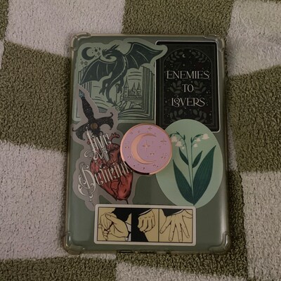 Pink Heart Guillotine Sticker, Dark Humor Sticker, Kawaii Pink Sticker ...