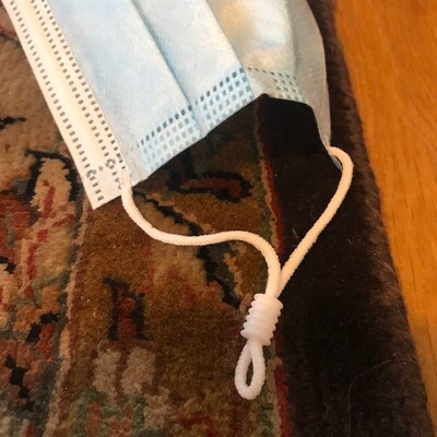 Face Mask Rope Silicone Clip, Elastic Cord Stopper Toggles, Cord ...