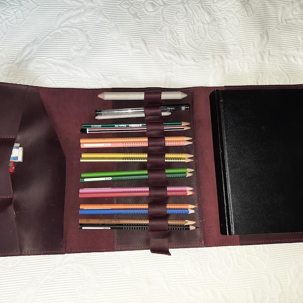 Leather Book Bag A5, Book Cover Hand Bag, Crossbody Book Bag Women ...