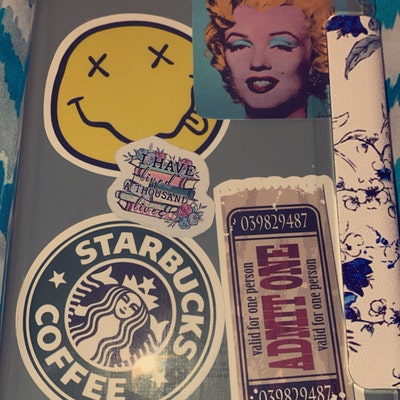 Moo I Mean Boo Sticker, Ghost Sticker, Funny Quote Stickers, Laptop ...