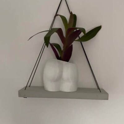 Hanging Shelves light Grey - Etsy