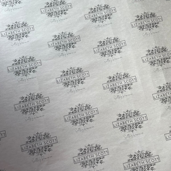 Branded Tissue Paper, Custom Tissue Paper, Printed Tissue Paper, Tissue ...