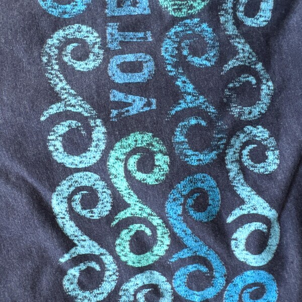 Vote Blue Waves Liberal Voter, Vote Blue Waves Pattern, Election 2024 ...