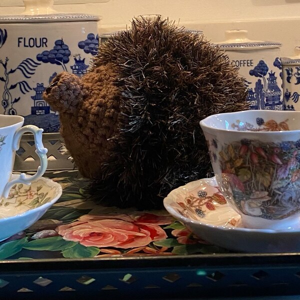Hedgehog Tea Cosy, Great Tea Cozy in Your Kitchen, Dining, Handmade Tea ...