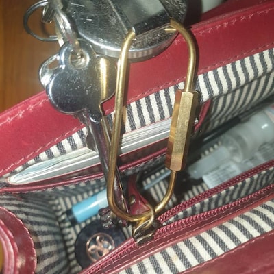 Brass Keychain Custom,key Hook,custom Keychain,brass Key Ring Hook ...