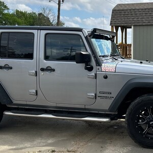 Leopard Print Cowl Decals Fits 2007-2024 Jeep Wrangler Gladiator Jk Jl ...