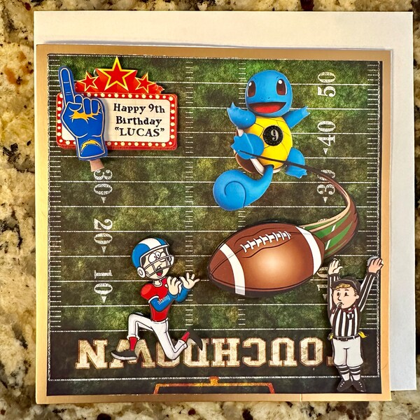 3D Birthday Masculine Shoe Themed Handmade Greeting Card With Shoe ...