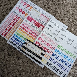 178530 Day Declutter Challenge Planner Stickers. | Etsy
