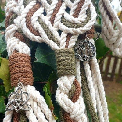 Norse Handfasting Cord in Your Colors Personalize With Viking Pendants ...