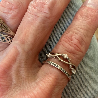 Sassenach Ring,outlander Ring,outlander Jewelry,sassenach,stamped ...