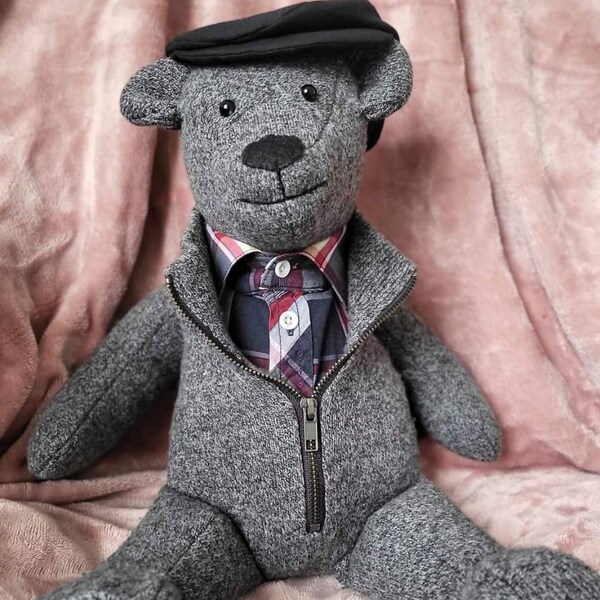 In the Hoop Cat Teddy - 7 X 5 ITH Jointed Cat Machine Embroidery Design ...