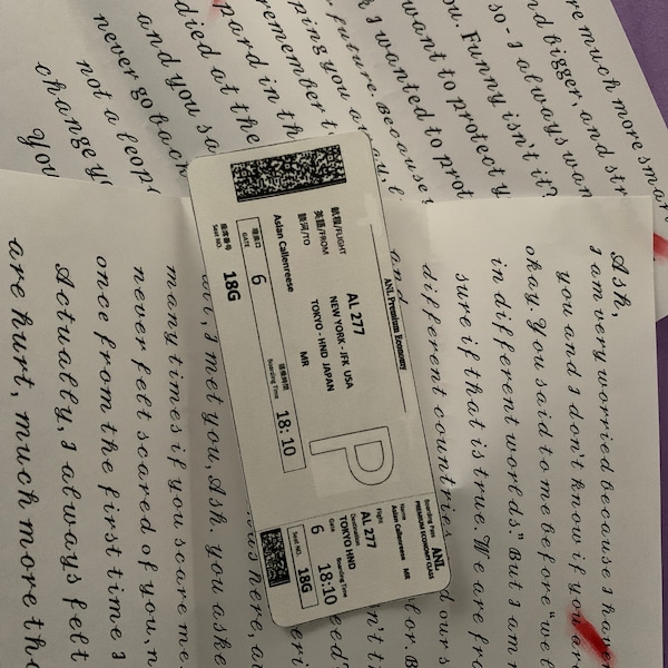 Dear Ash Letter | Banana Fish / Ash Lynx / Anime / Eiji Okumura / Manga ...
