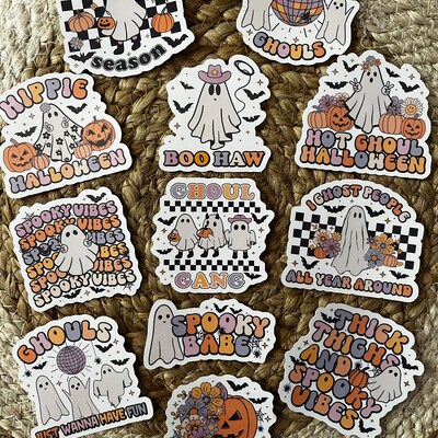 Printable Stickers Bundle Floral Vinyl Sticker Laptop Decal - Etsy