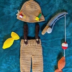 PDF Crochet Pattern Crochet Fishing Pole With Bobber and - Etsy