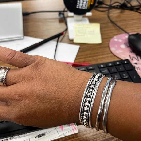 African Trade Beaded With Ruby Horn Beads, Sterling Hook - Etsy