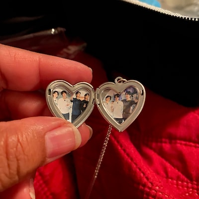 BTS Heart Locket & Key NECKLACE gold, Silver and Rose Gold Options - Etsy