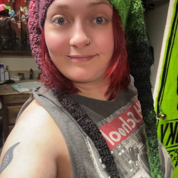 CROCHET PATTERN, Jester Hood, Clown Hat / Hood Crochet Diy Tutorial in ...