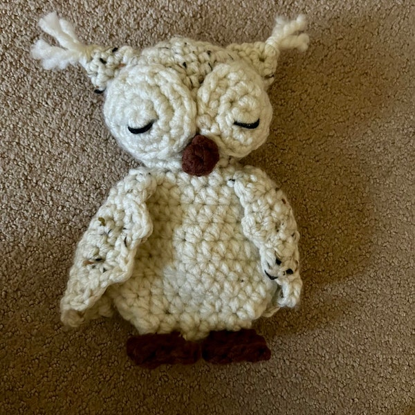 Pattern: Oakley the Owl Snuggler Pattern, Crochet Owl, Crochet Pattern ...