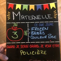 Ma Premiere Journee De First Day of School Board French - Etsy Canada