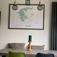 Cook Islands Map Portrait / Labelled Watercolour / Digital or Printed ...