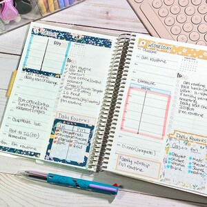 035 Treat Yo Self Script Planner Stickers Handlettered | Etsy