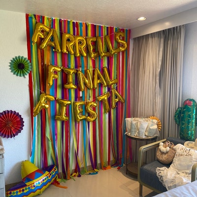 Final Fiesta Balloons Final Fiesta Bachelorette Party Decor ...