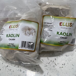 1kg Kalaba Marble Chalk Kaolin Calabar-edible Clay - Etsy