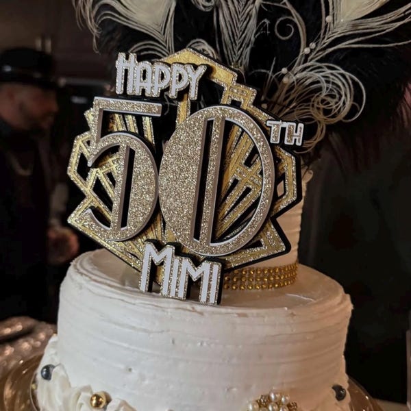 Custom Ocean Cake Topper for Birthday Party, Baby Shower | Under the ...