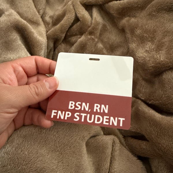Custom Badge Buddy - Plastic Card Color and Text Customizable - Etsy