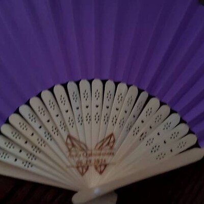 Custom Gift Wrapping Wedding Fans Rustic Fans Wedding Favor Fan ...