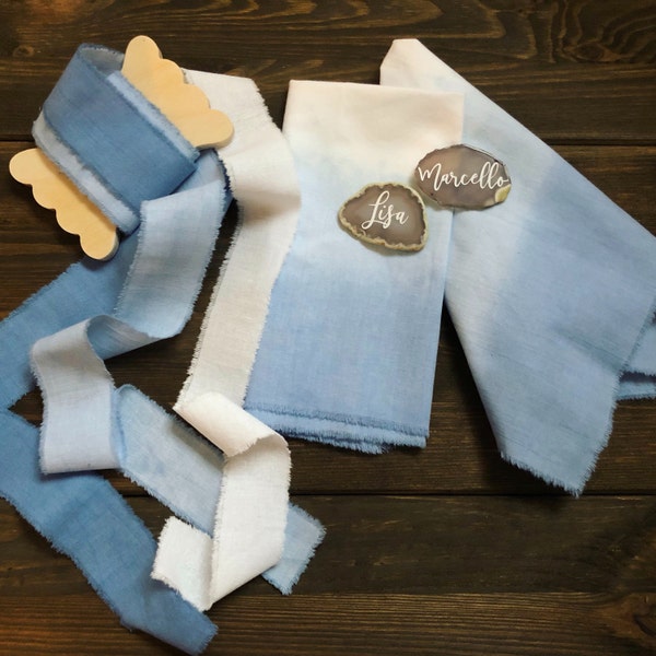 Rust Double Gauze Hand Dyed Runner High Grade Gauze Wedding Arch/arbor ...