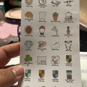 Utility Bills Printable Doodle Icon Stickers Digital Planner Sticker ...