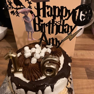 Personalised Harry Potter Dobby Cake Topper - Etsy UK