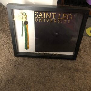 Graduation Cap Tassel Shadowbox, TASSEL Was WORTH the HASSLE, Milestone ...