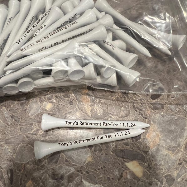 Personalized Golf Tees - Laser Engraved Golf Tee - Custom Golf Tees - 3 ...