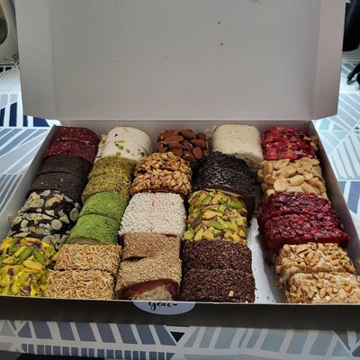 Turkish Delights Premium Mix Box 1500g Authentic Lokum Pistacchio ...