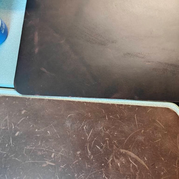 Leather Desk Mat, Custom Desk Pad, Extra Large Desk Mat, Personalized ...