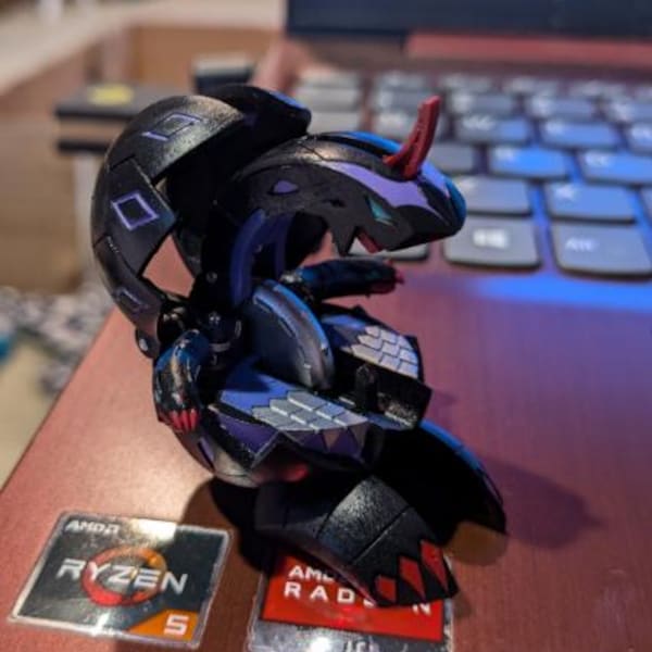Bakugan Battle Brawlers B2 Subterra Terrorclaw ( Custom Painted as ...